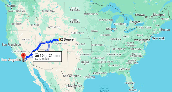 Colorado to California Auto Transport | Get Instant Quote!